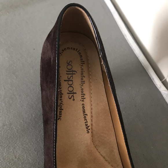 Softspots | Shoes | Comfortiva Softspots Brown Suede Shoes | Poshmark